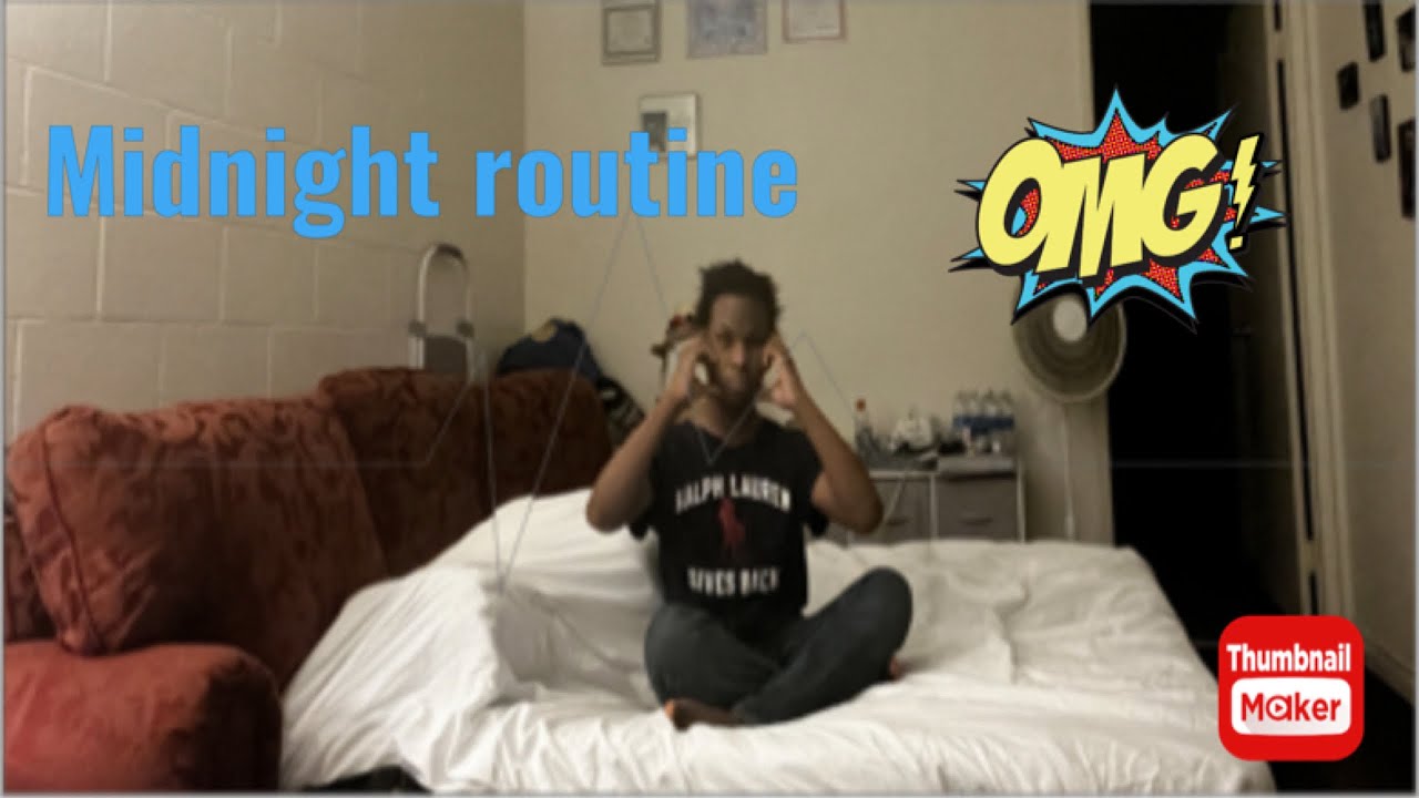 Midnight routine vlog - YouTube