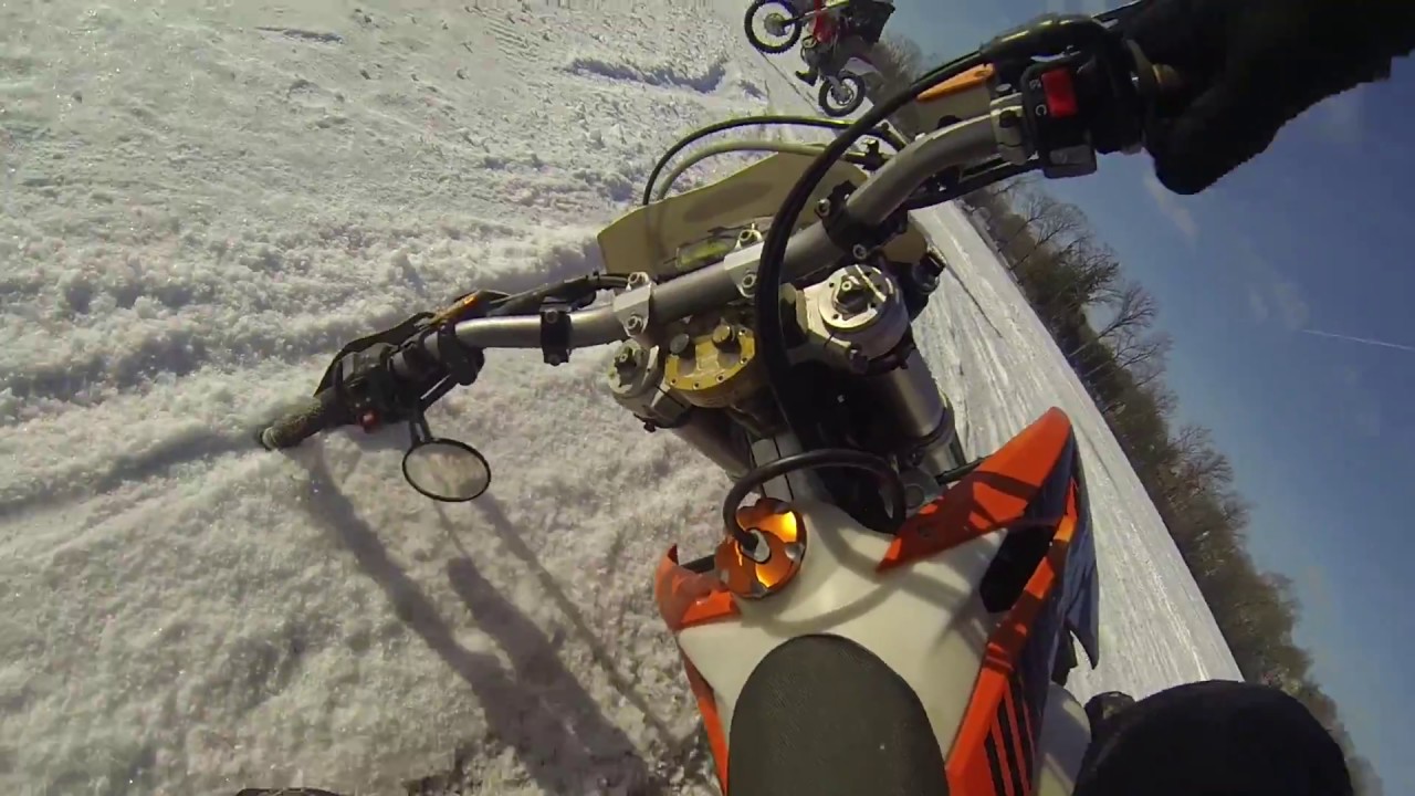 Motorcycle Ice Racing - 2017 - YouTube
