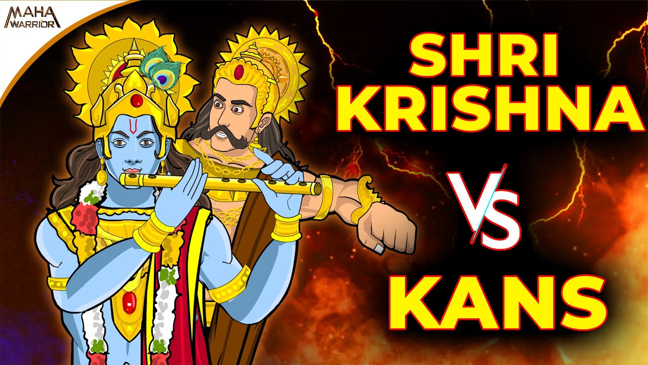 Shri Krishna vs Kans fight | Shree Krishna Leela | Battle of Lord ...