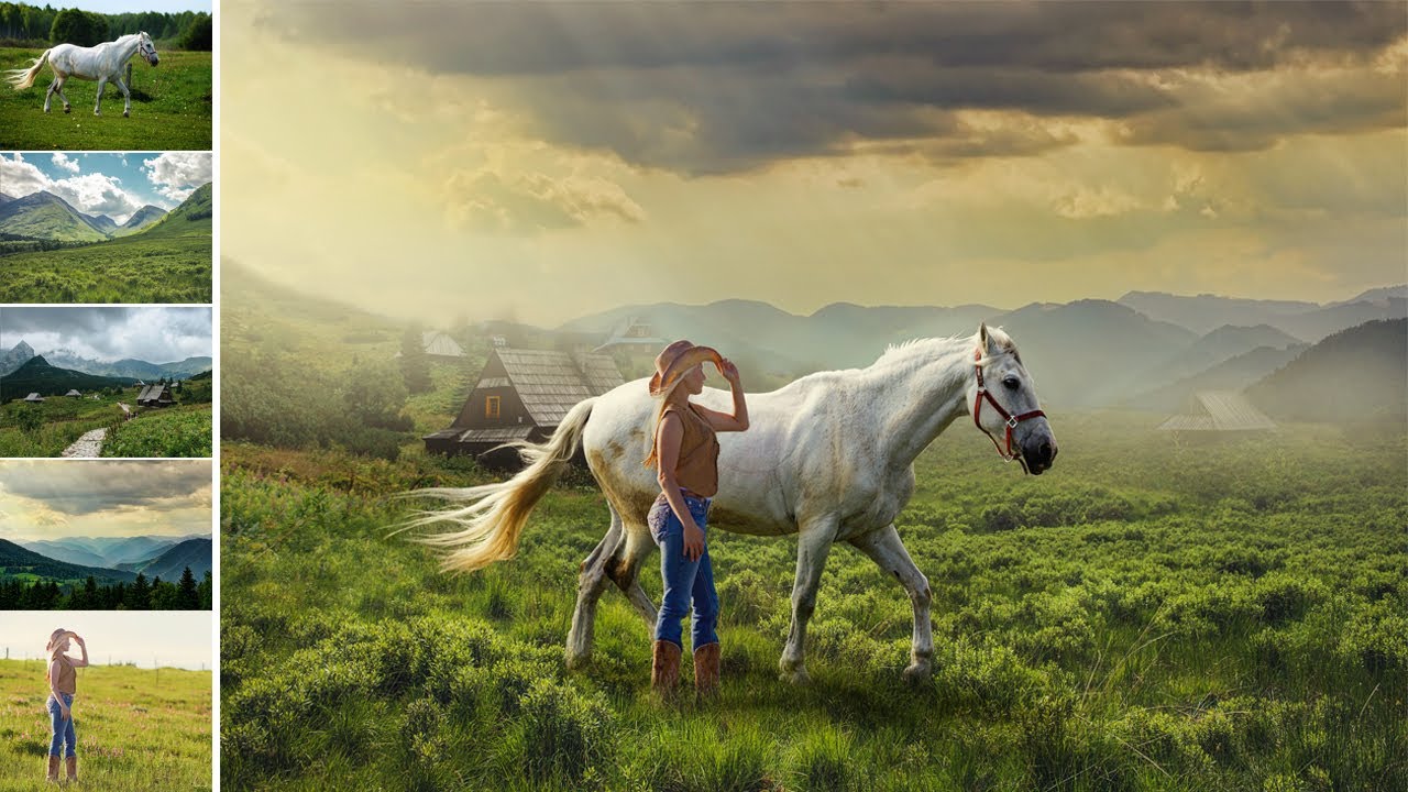 Photoshop Manipulation | Easy Compositing - YouTube