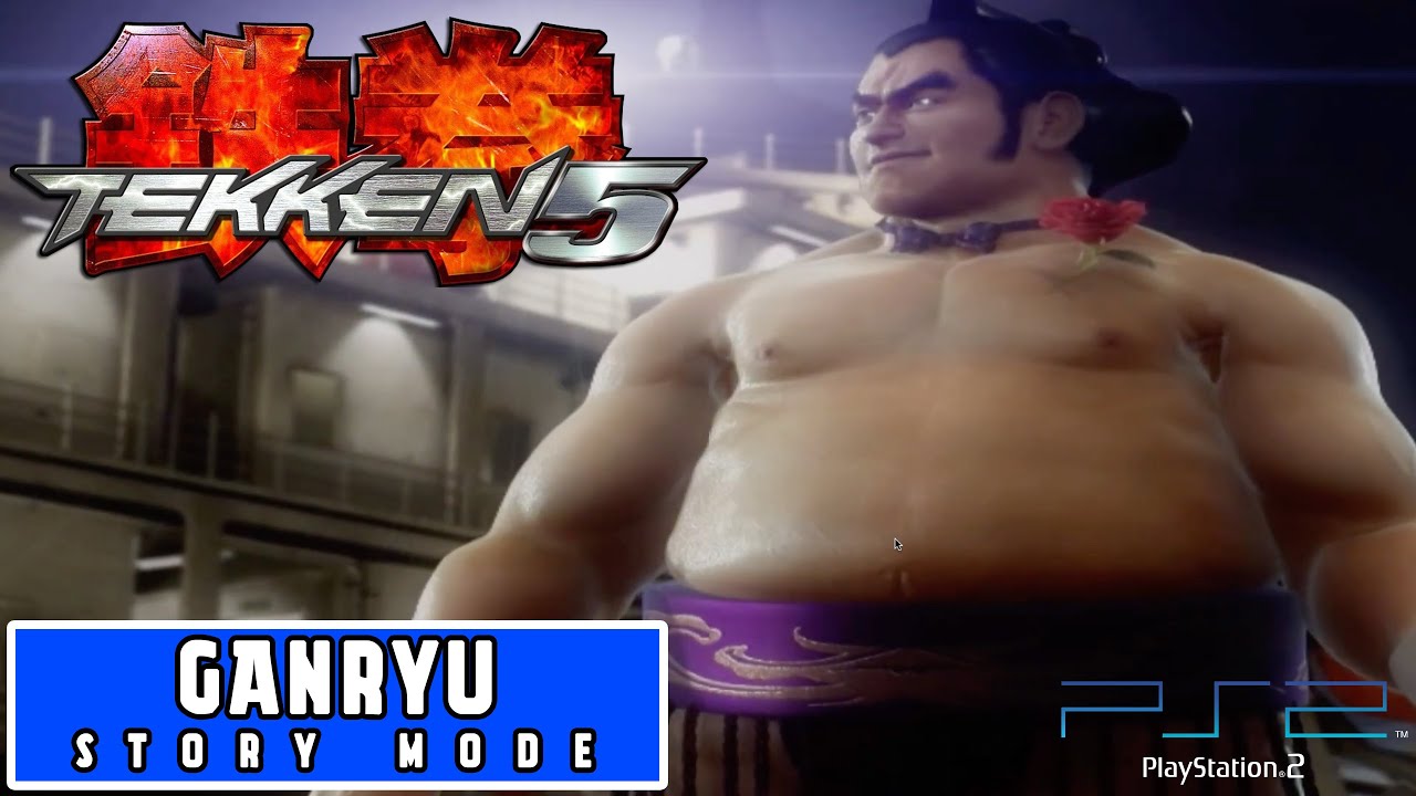 Tekken 5 (2004) Ganryu Story Mode Playthrough - No Commentary (PlayStation 2) - YouTube