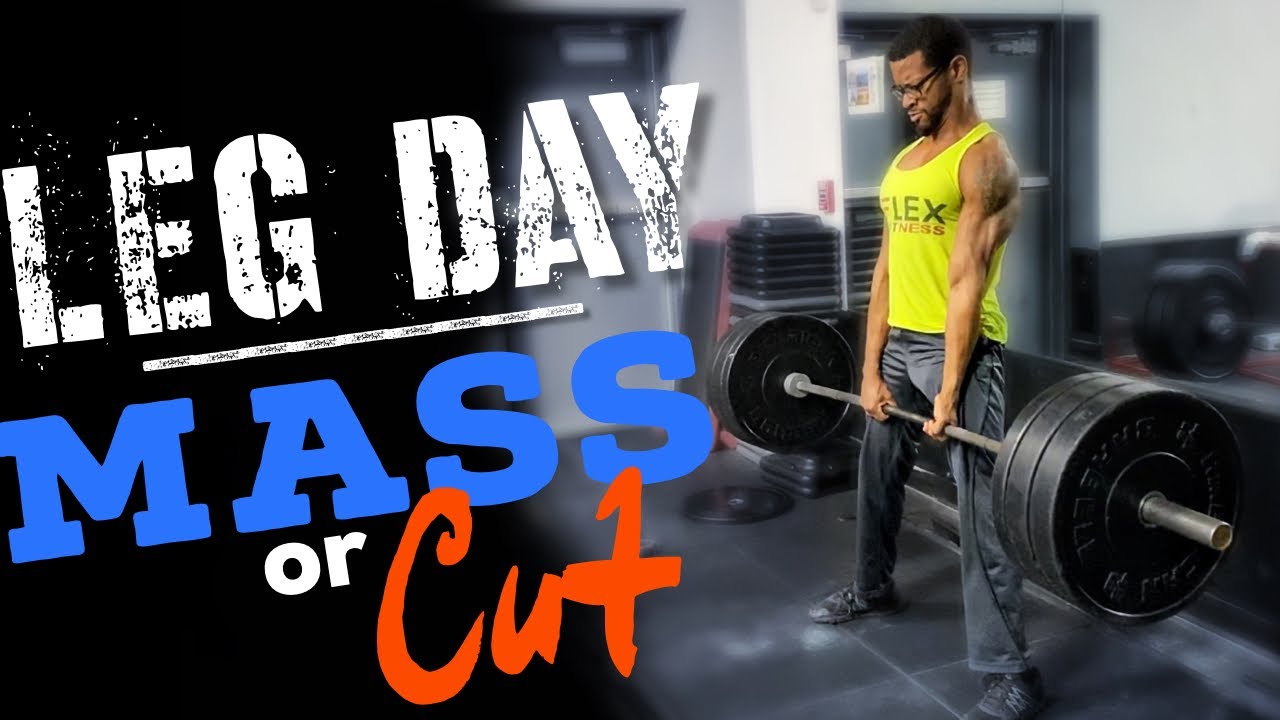 KILLER LEG WORKOUT (sets & reps for mass or cutting included) - YouTube