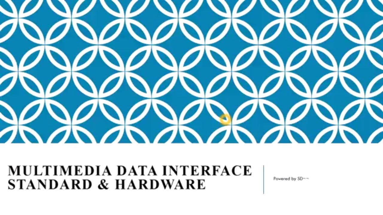 Multimedia Data Interface standard & Hardware in Hindi Version - YouTube