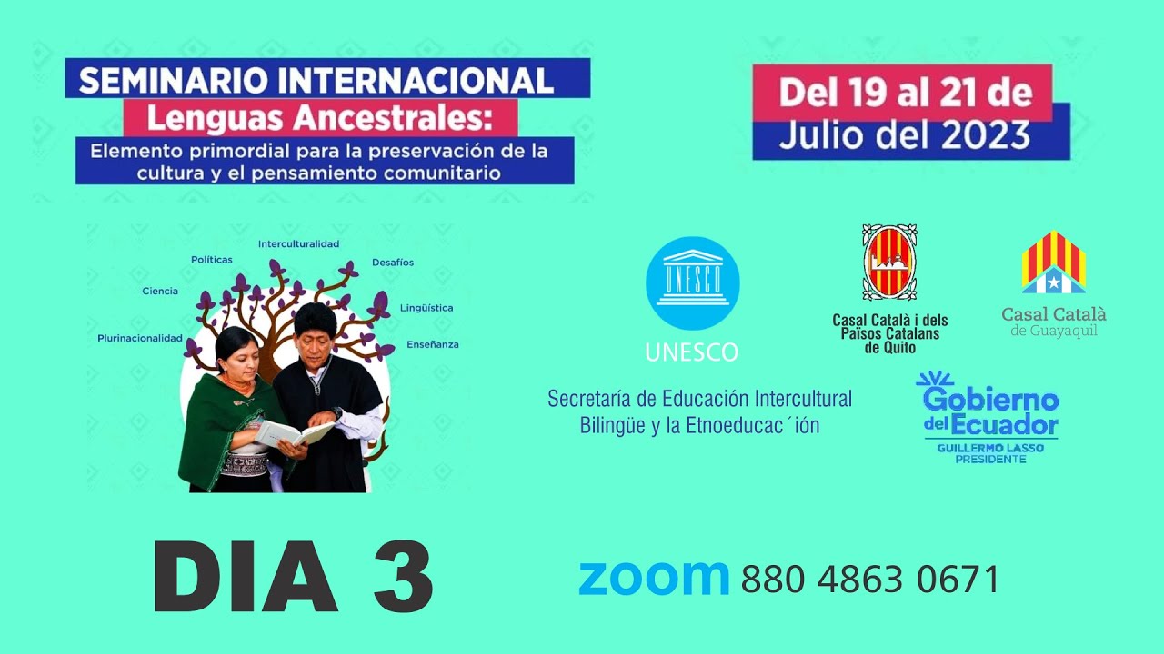 LLiR | 2023 | Seminario Internacional "Lenguas Ancestrales" | Dia 3 ...
