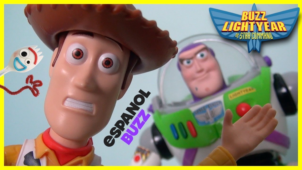 Toy Story Spanish Buzz Lightyear Takes Flight | Woody Forky Poppy Gabby ...