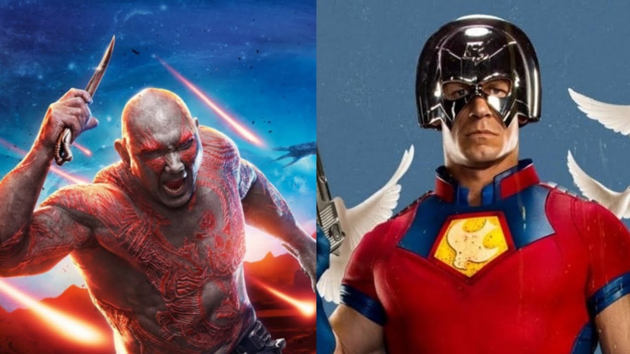 Peacemaker vs Drax (John Cena vs Dave Bautista) - YouTube