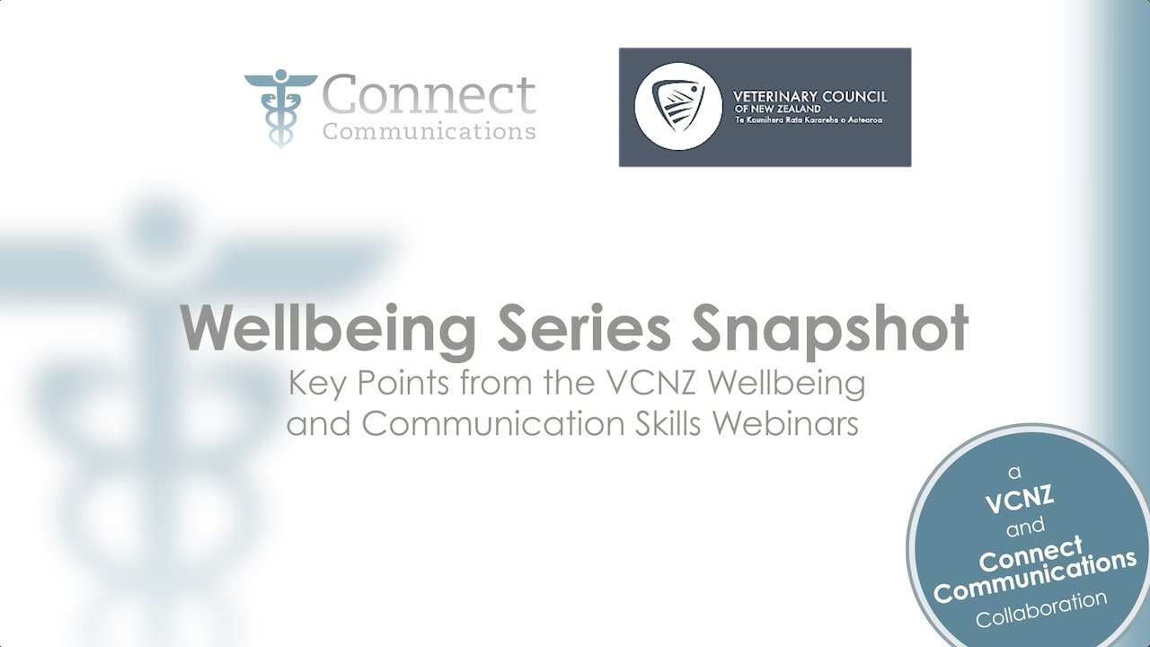 wellbeing series snapshot - YouTube