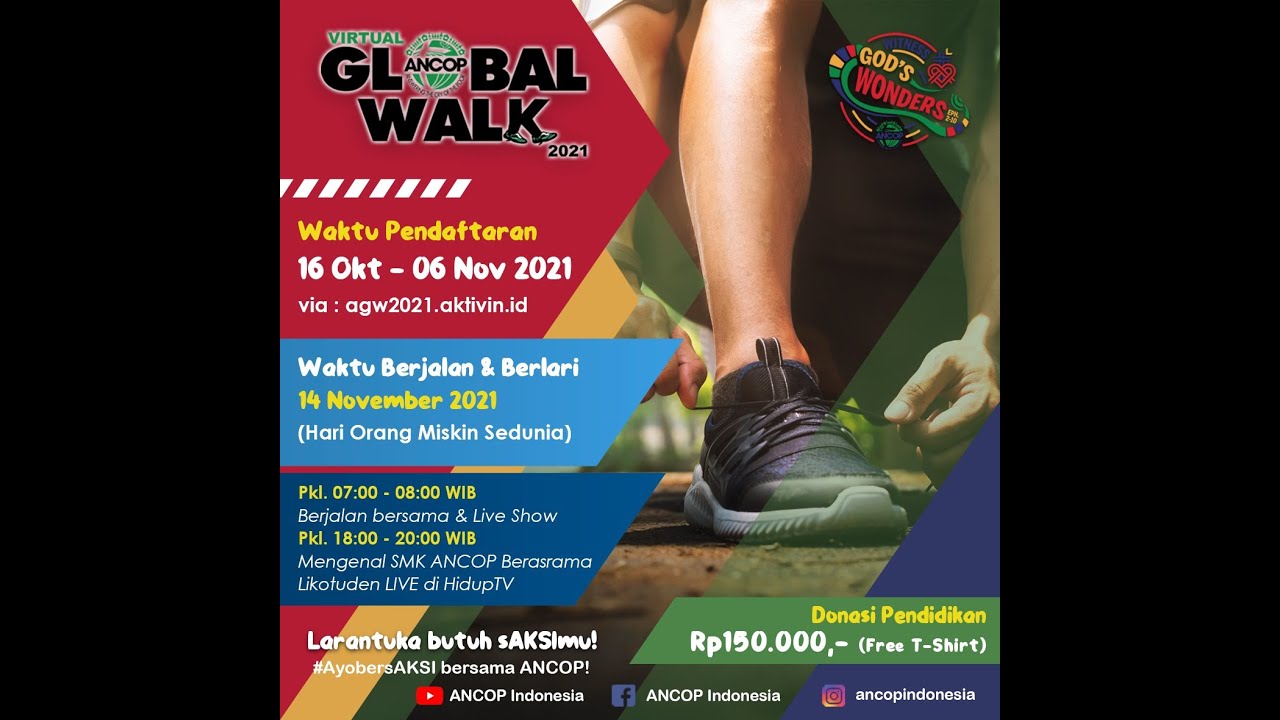 ANCOP Global Walk 2021 Teaser - #ayobersAKSI bersama ANCOP! - YouTube