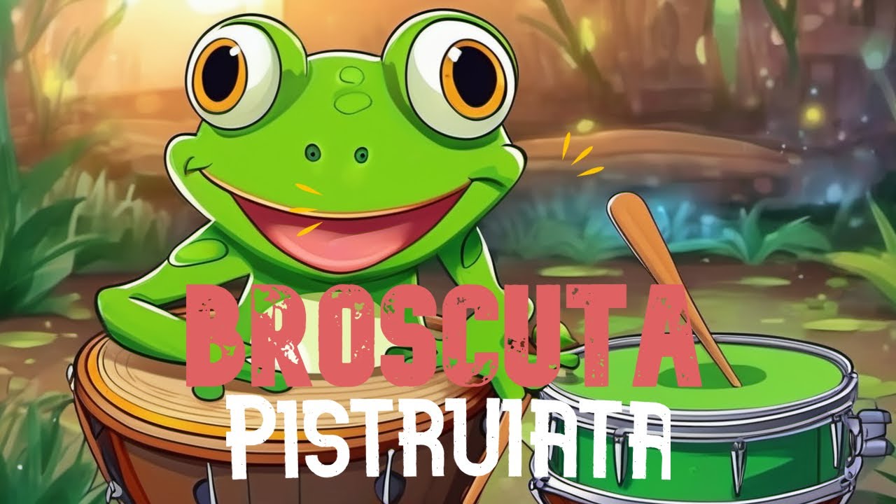Broscuta pistruiata 🐸 Oac Oac 🐸 Cantece pentru copii 🐢 - YouTube