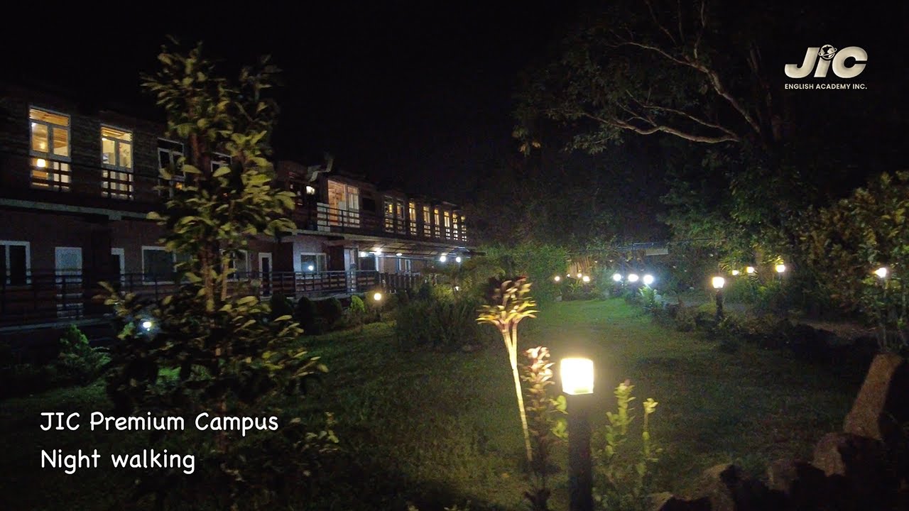 【JIC Premium Campus】Night Walking - YouTube