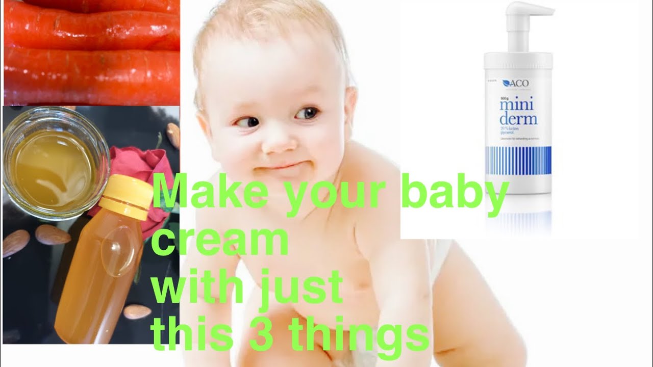 HOW TO MAKE YOUR BABY GLOWING AND BRIGHTENING CREAM / AND BABY OIL ...