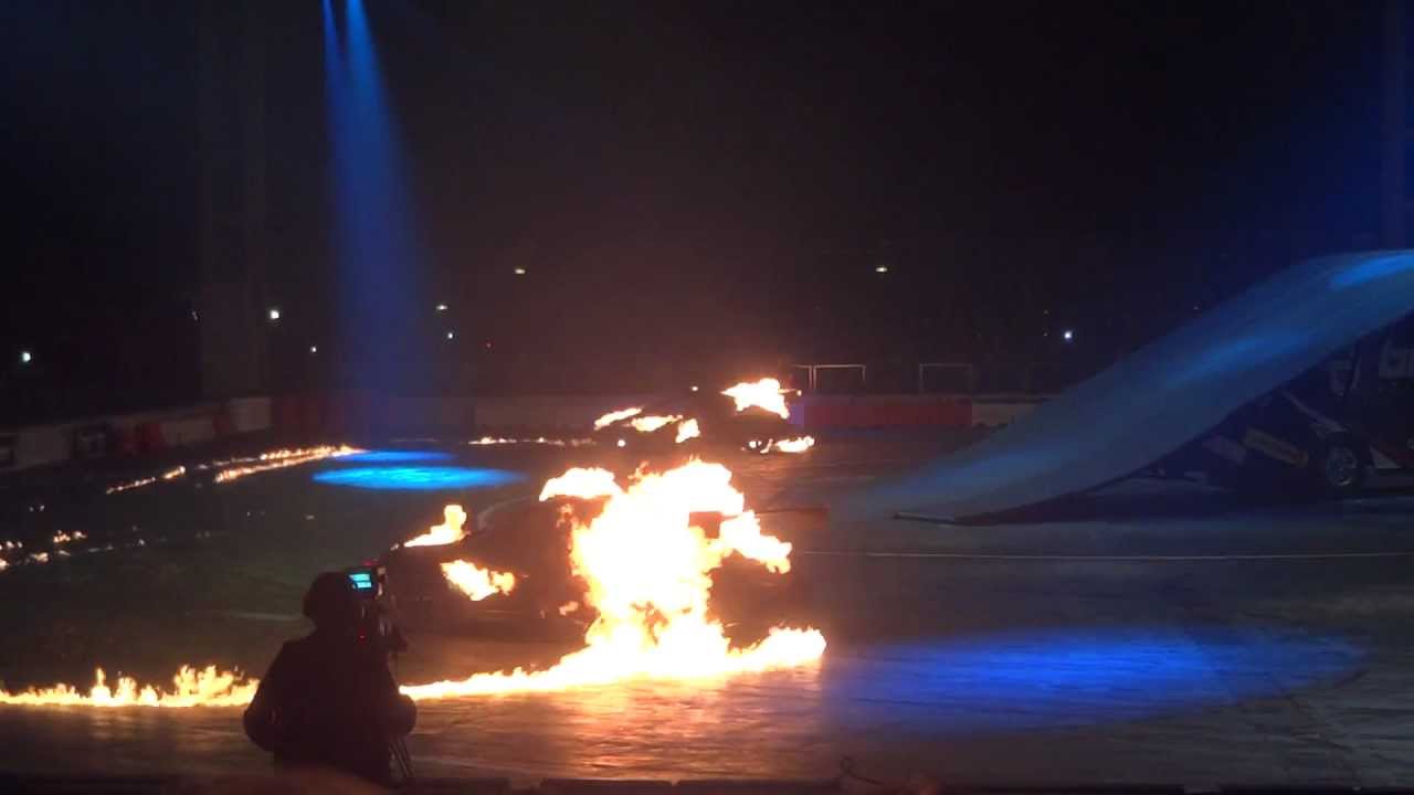 Top Gear Live 2012 - Part 9 - Fire / Stunt Driving Team! - Birmingham N ...