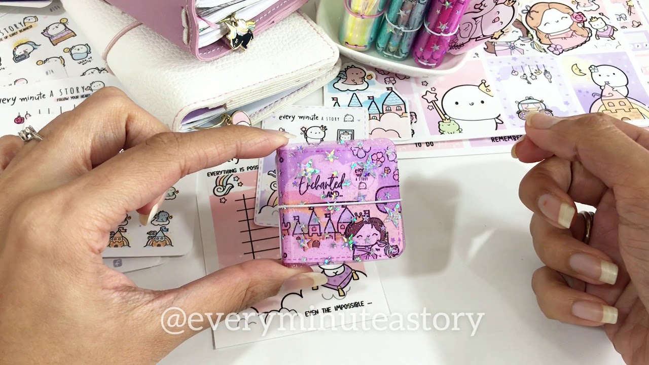 Enchanted land sticker book | Planner stickers - YouTube