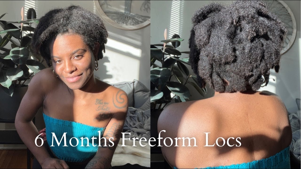6 Months Freeform Locs | Short Update - YouTube