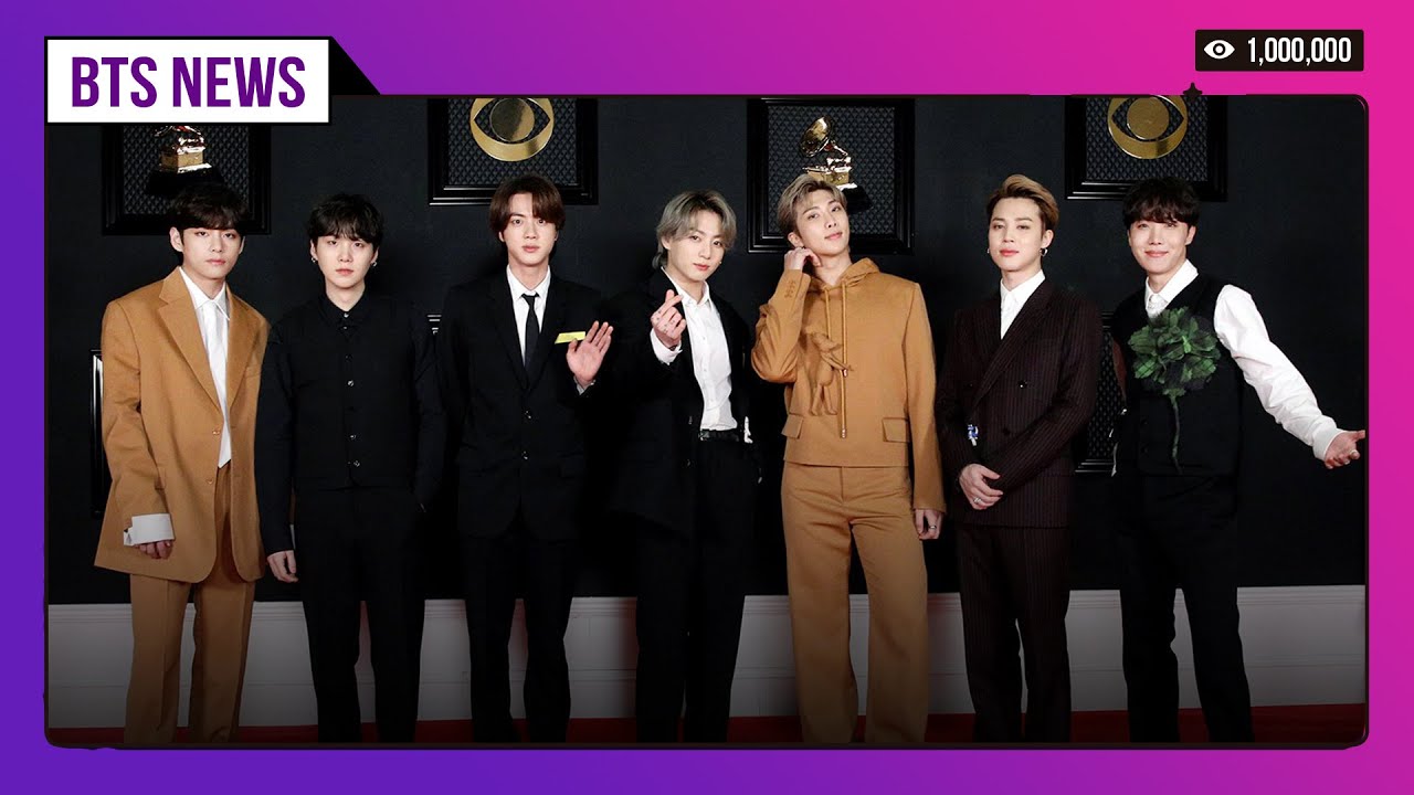 BTS makes history with "Dynamite" Grammy performance. Fingers crossed ...