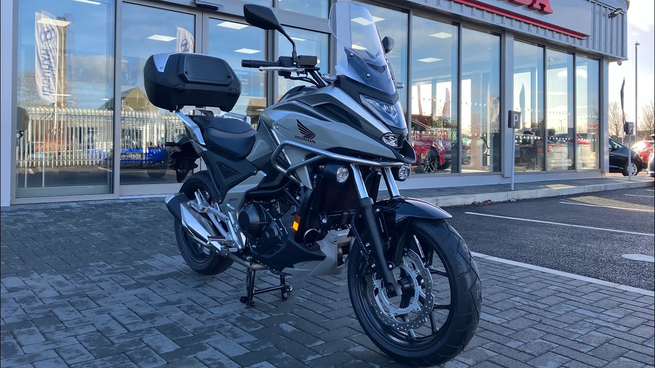 Honda NC750X 2023 Walk Around with Accessories - YouTube