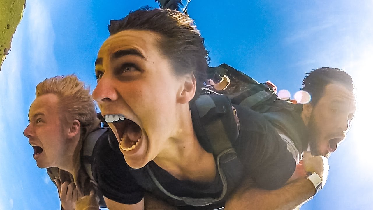 WE BROKE A WORLD RECORD!!! w/ Sam, Colby & Corey - YouTube