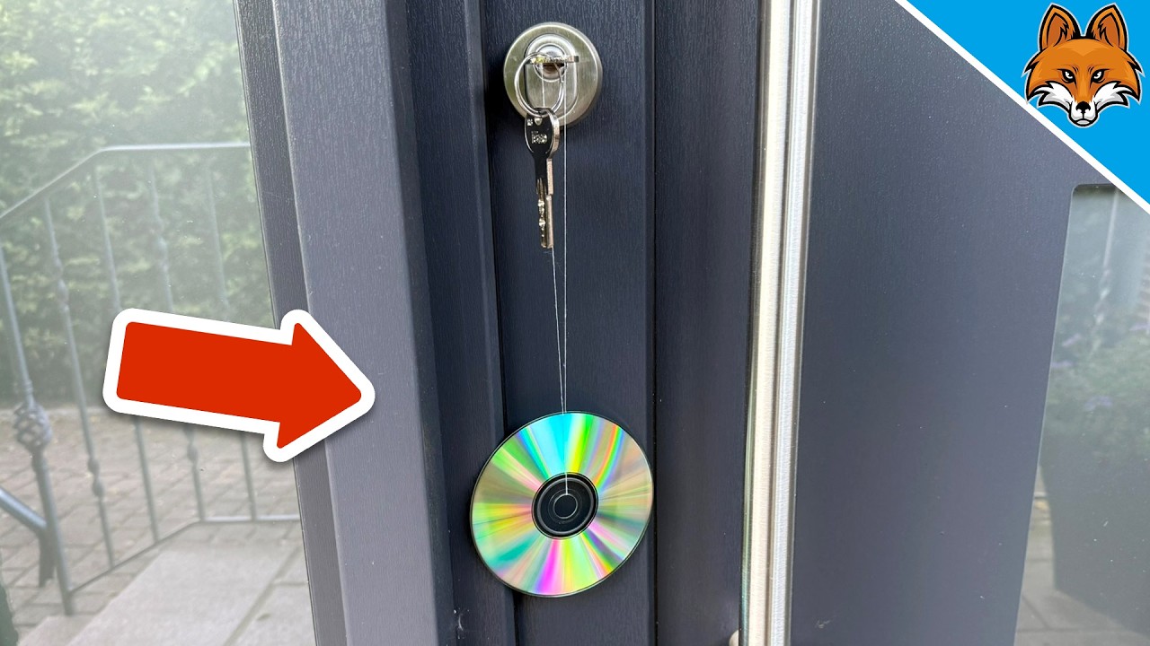 Hang CD's in front of your Door and WATCH WHAT HAPPENS💥(Ingenious Trick ...