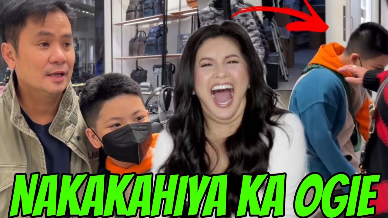 🔴ANAK NI REGINE NA SI NATE NAGTAGO DAHIL SA KALOKOHAN NI OGIE.REGINE TAWANG TAWA SA REAKSYON NI ...