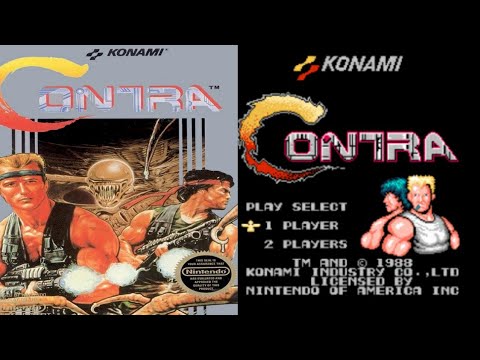 Contra - Nes Gameplay Walkthrough - YouTube