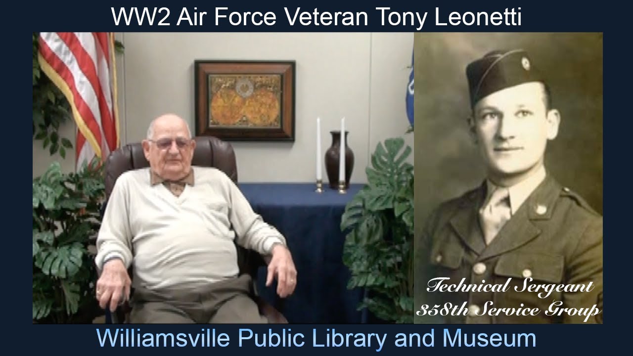 WWII Air Force Veteran Tony Leonetti Interview - YouTube