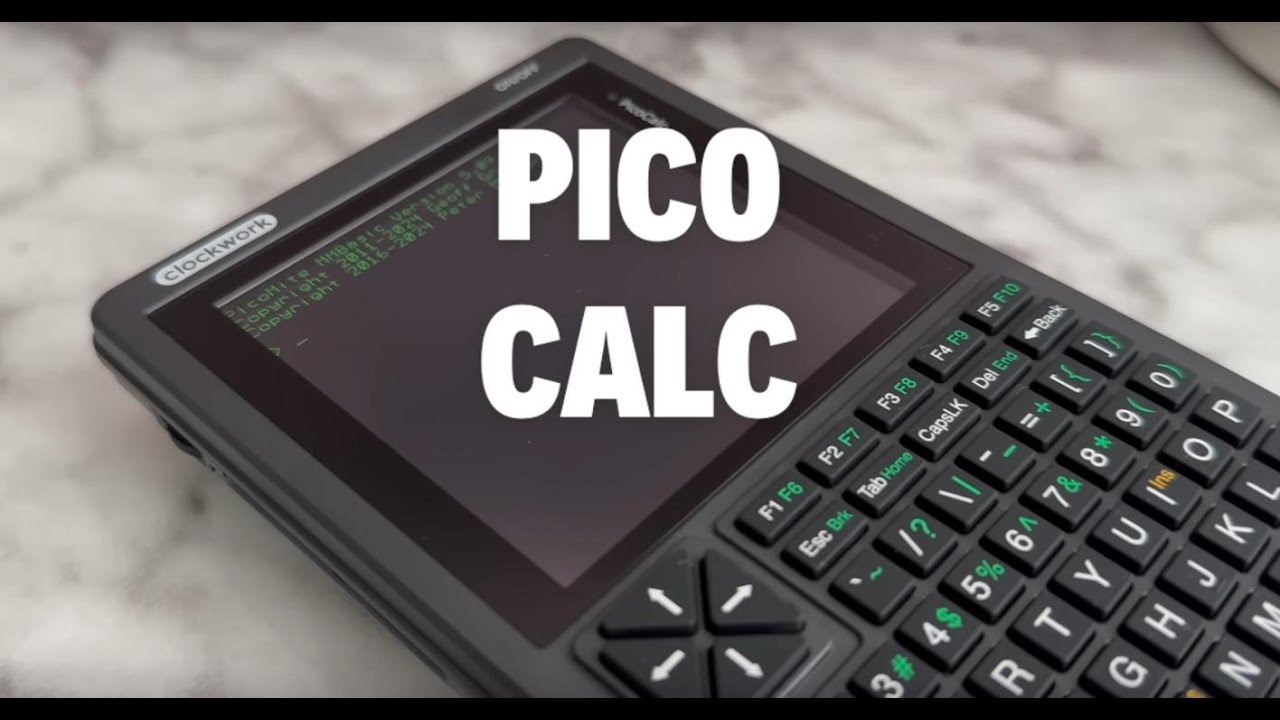 ClockworkPi PicoCalc: Twój Przenośny Retro Komputer i Zestaw Dewelersk ...