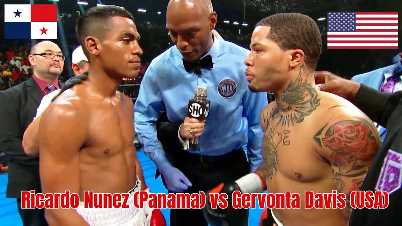 Ricardo Nunez (Panama) vs Gervonta Davis (USA) | KNOCKOUT, BOXING fight ...