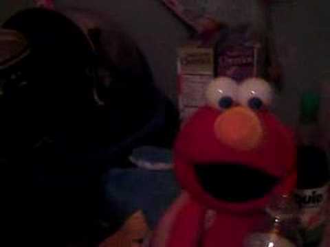 elmo chokes on water - YouTube
