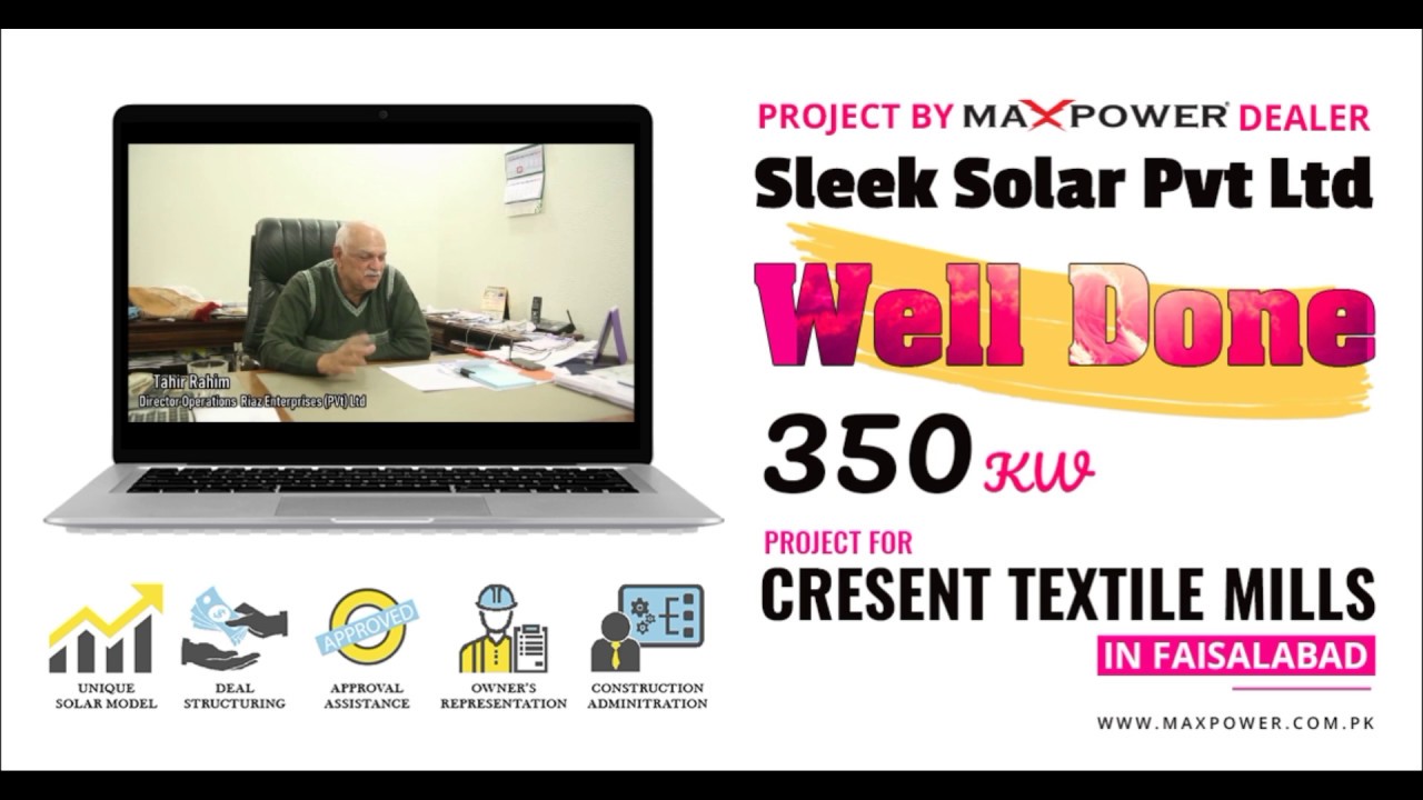350KW Project by Max Power Dealer - YouTube