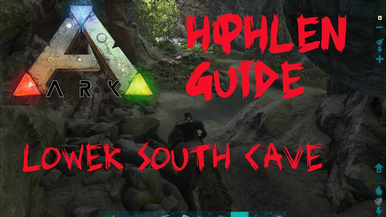 Ark Survival Evolved Höhlen Guide The Island Lower South Cave