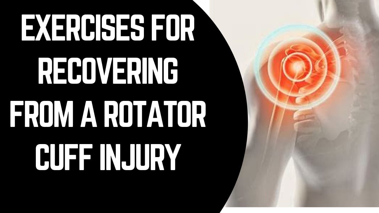 Rotator cuff exercises|Rotator cuff pain|Strengthen rotator cuff ...