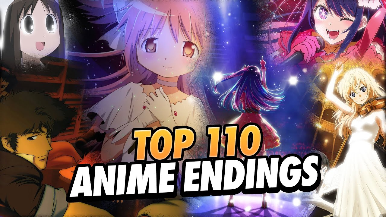 My top 110 anime endings OF ALL TIME - YouTube