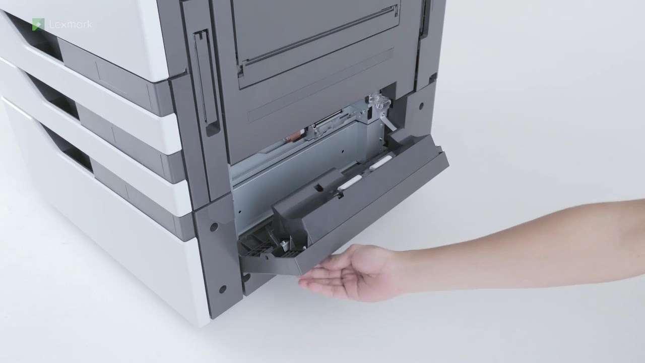 Lexmark CX921 D kapağında kağıt sıkışması - YouTube