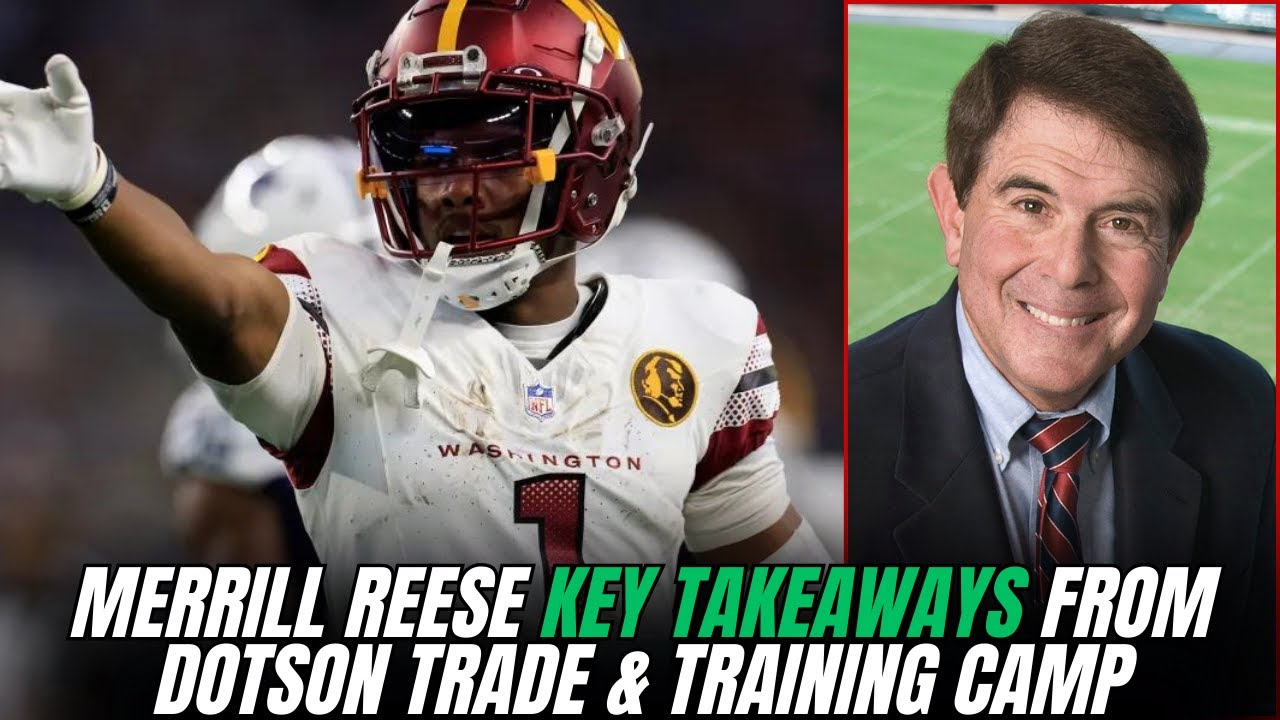 Merrill Reese REACTS to Eagles Trade for Jahan Dotson & Training Camp ...