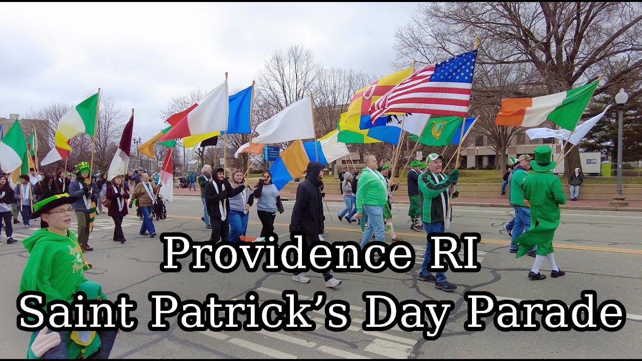 Providence RI Saint Patrick's Day Parade 2024 - YouTube