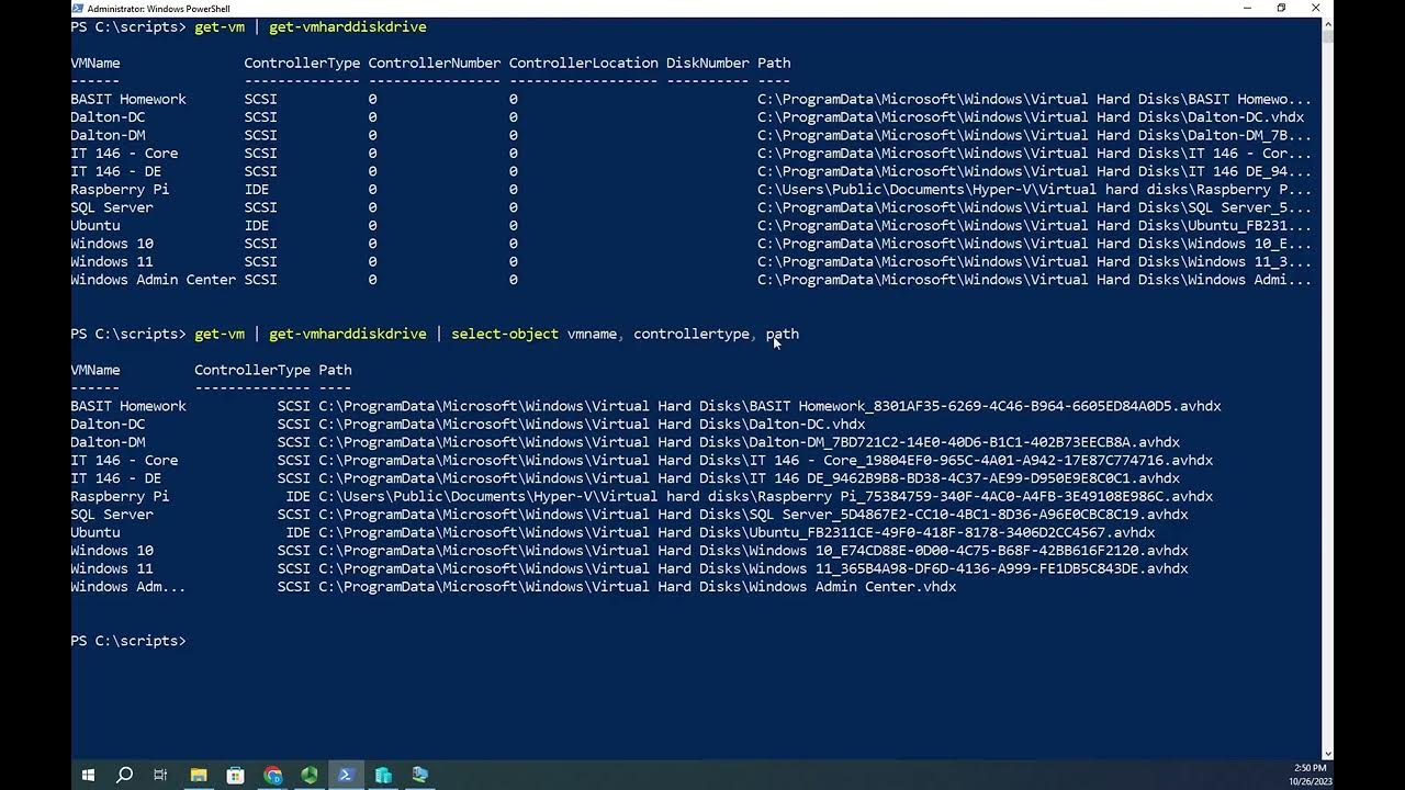 Formatting Tables In Powershell Youtube