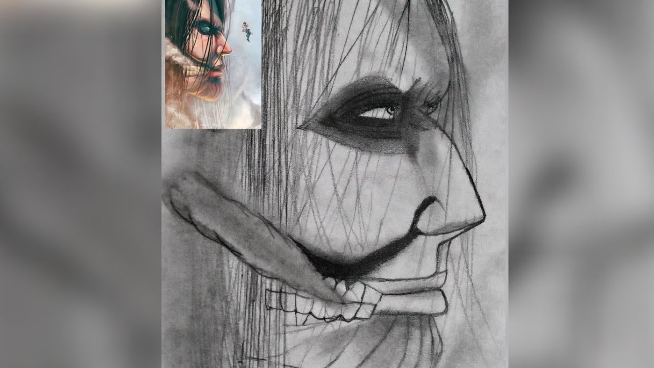 Drawing EREN FOUNDING TITAN Attack On Titan Season 4 | How To Draw ...