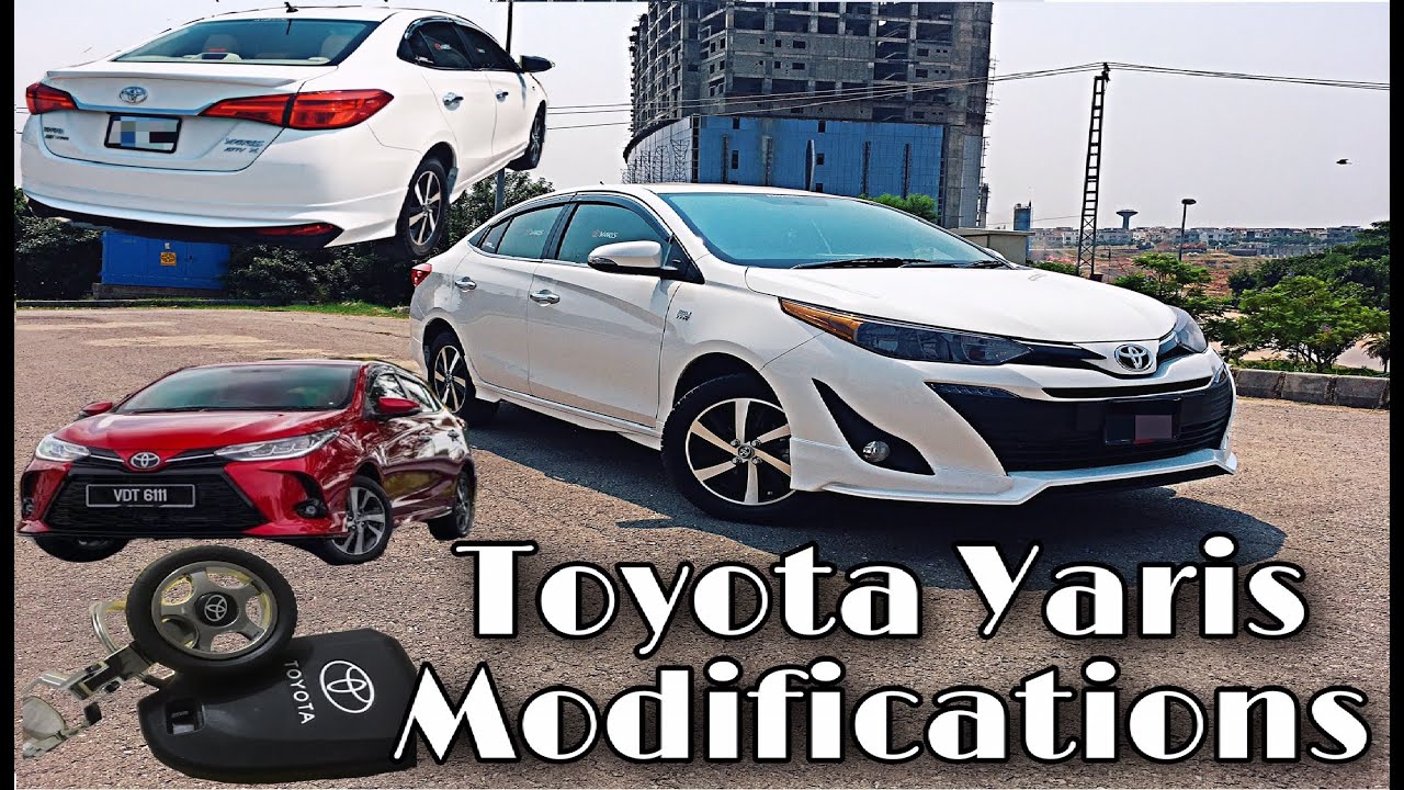 Toyota Yaris | Modifications - YouTube