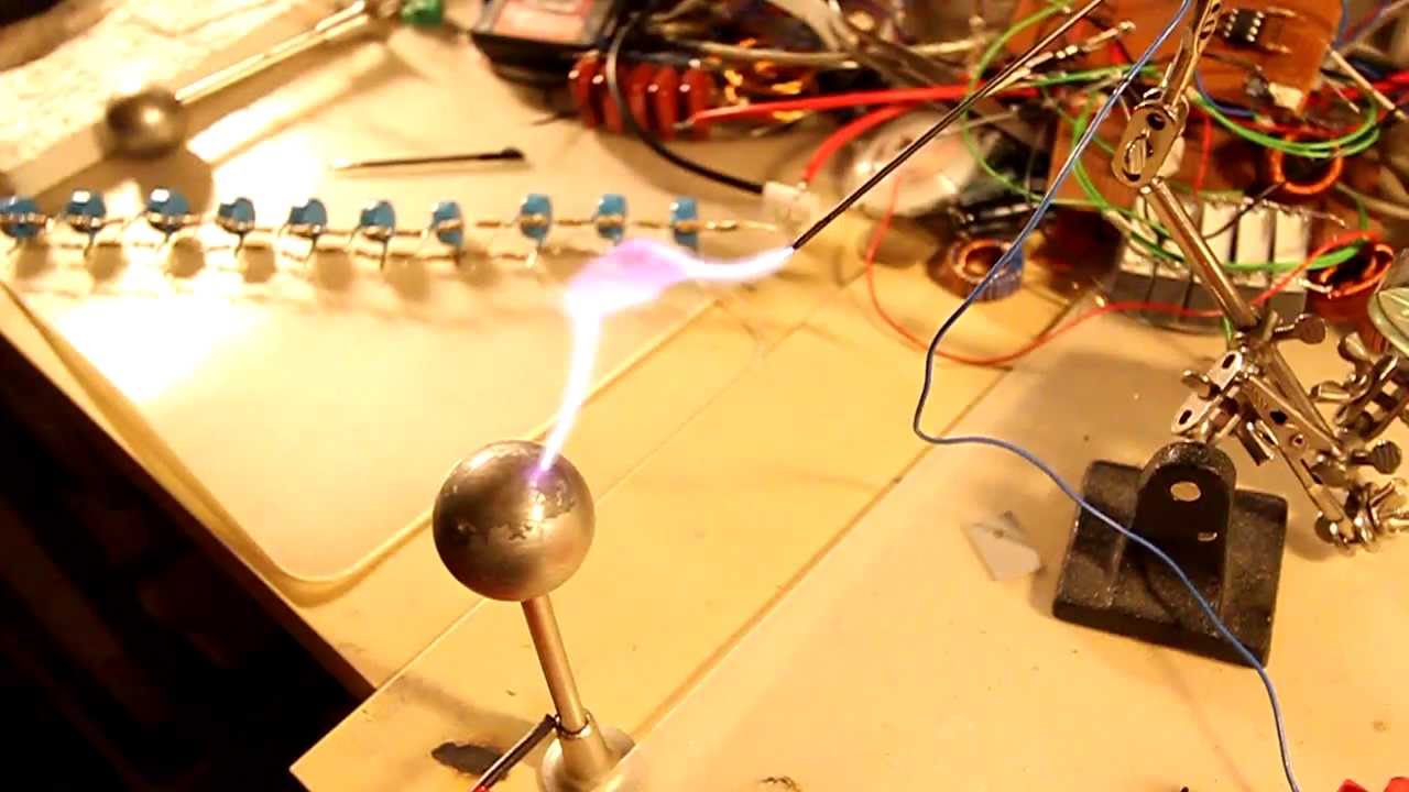 Flyback Transformer with full bridge igbt driver and current control ...