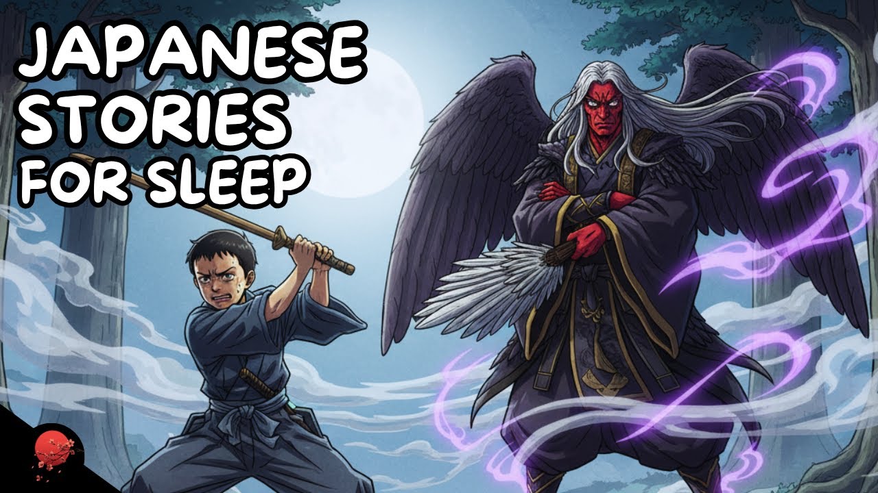 The Mythical Tale Of Tengu | Yokai Sleep Story - YouTube