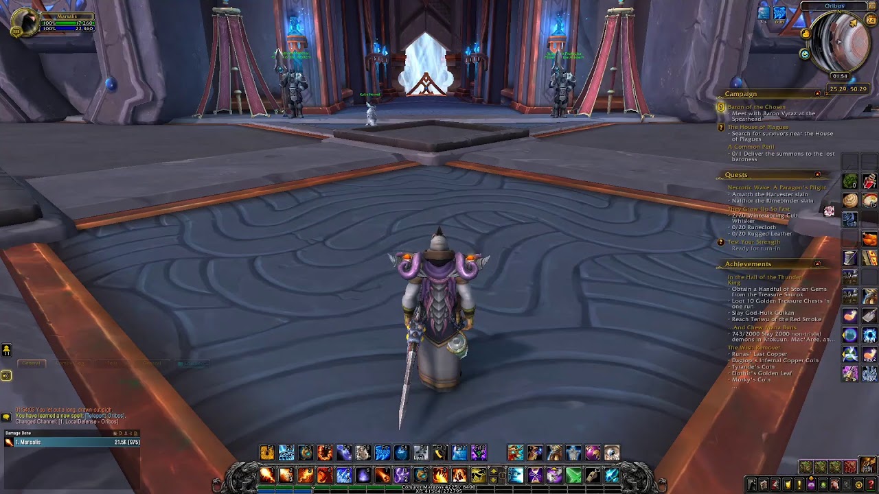 SHADOWLANDS LAUNCH (World of Warcraft) Game Play Live Stream - YouTube