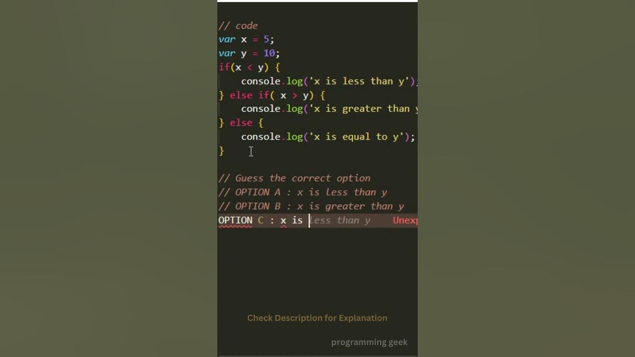 Javascript Quiz: How Well Do You Know if statement in Js #programming #javascript #coding #quiz ...