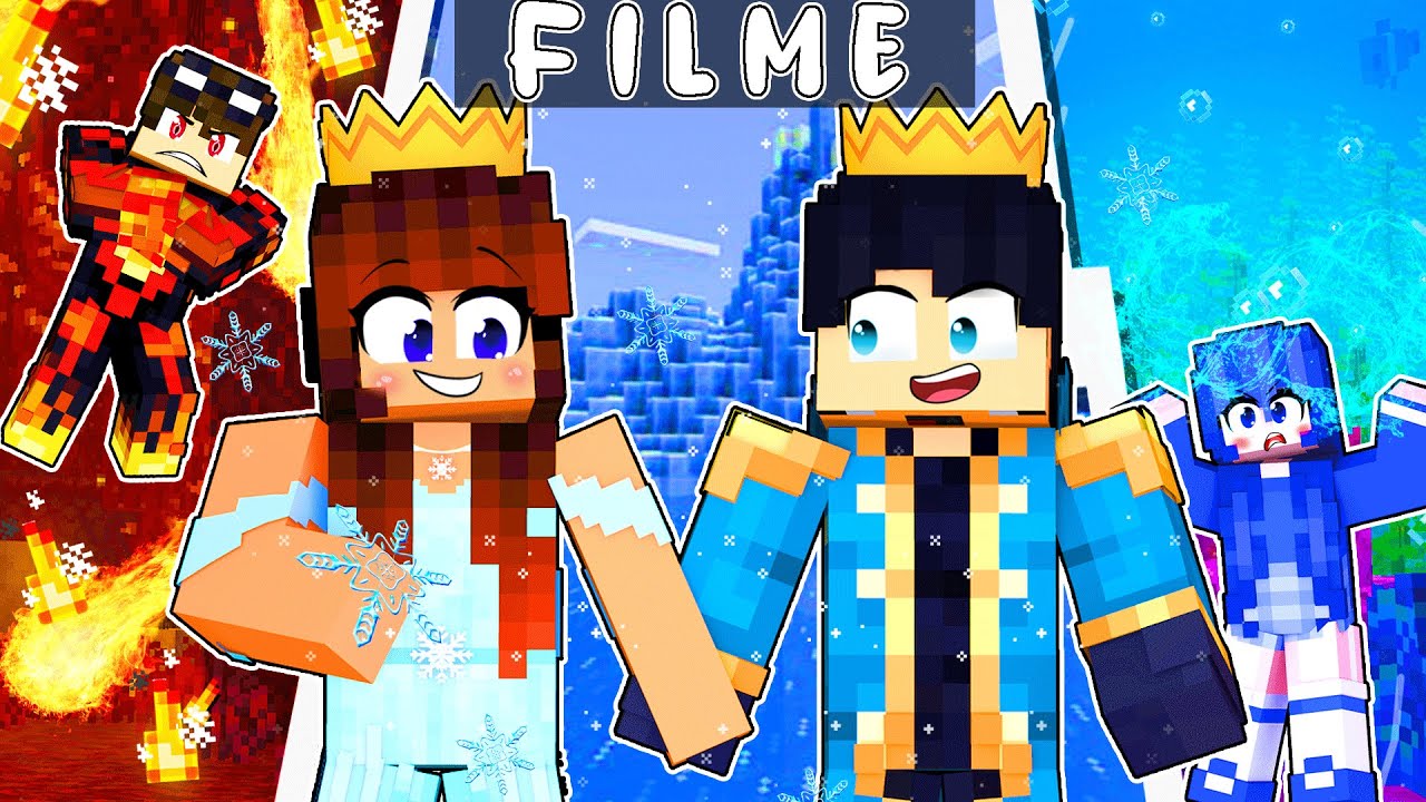 A PRINCESA E O PRINCIPE DE GELO no Minecraft Miika - YouTube