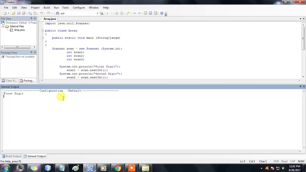 Array [ JAVA Example ] - YouTube