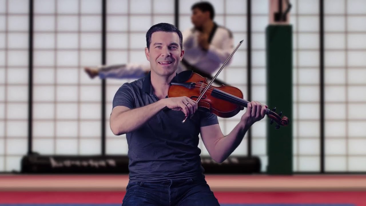 Violin ricochet stroke: The Way of the Fist - YouTube