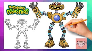How To Draw Wubbox from My Singing Monsters | Easy Ste... | Doovi