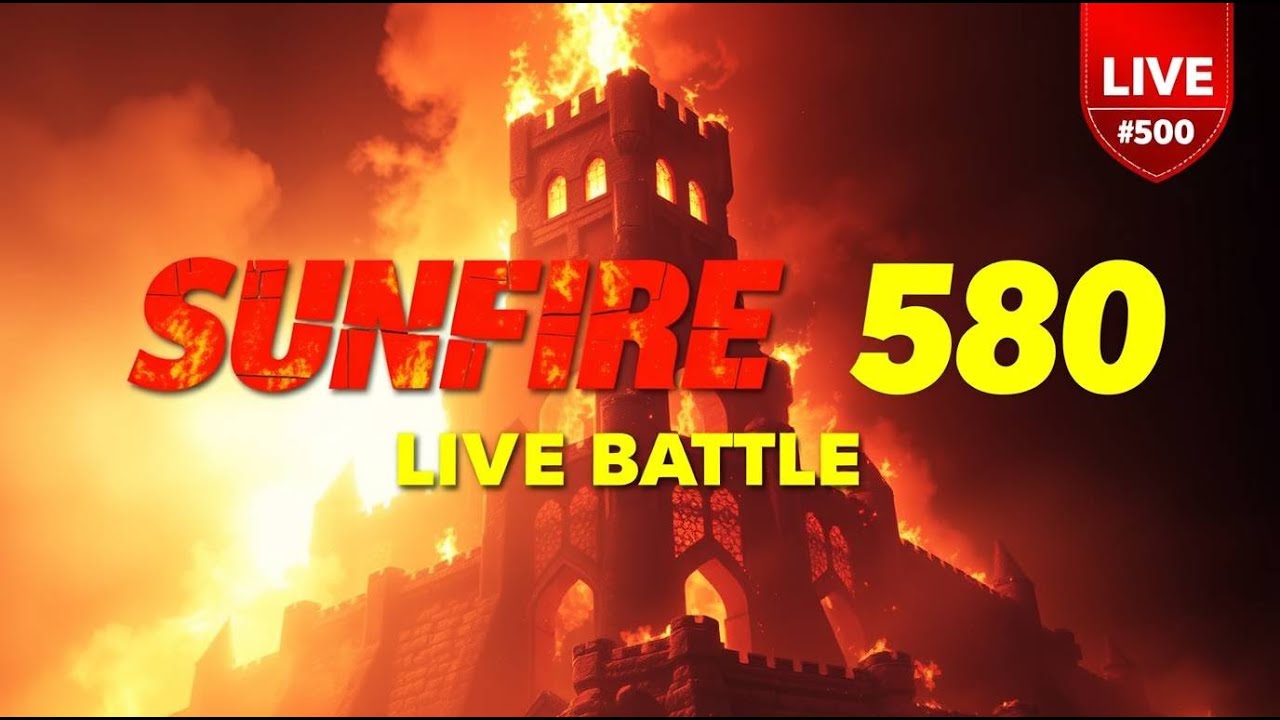 WHITEOUT SURVIVAL STATE SUNFIRE CASTLE BATTLE LIVE #580 05/07/2025 ...
