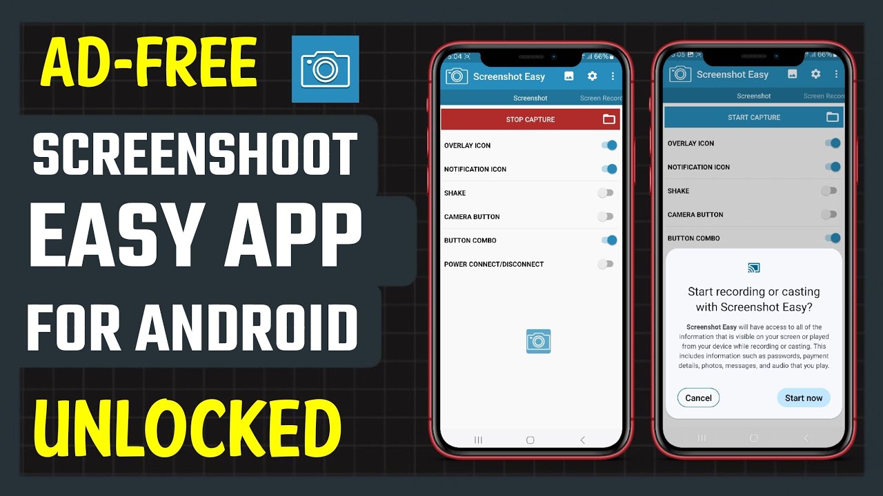 Best Free Screenshot Easy App for Android - YouTube