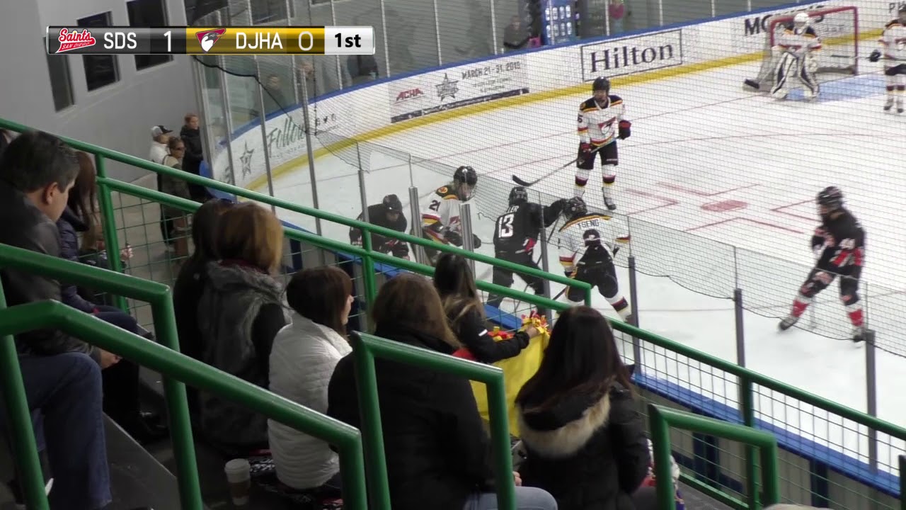 11022019 Dallas Penguins 14U AA vs San Diego Saints 1p - YouTube