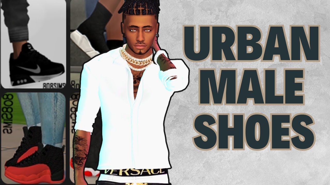 Urban Male Shoes Cc Folder Sims 4 Youtube